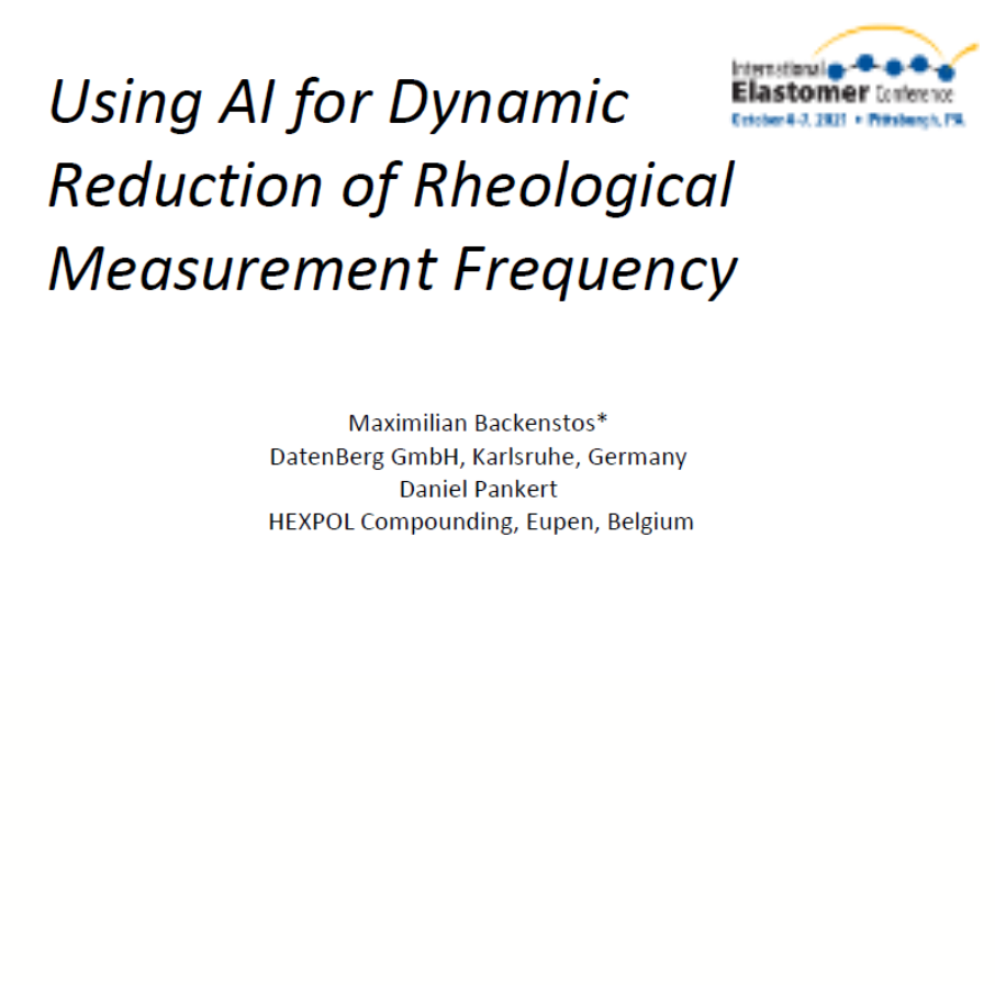 IEC: Dynamische Messreduktion mit Künstlicher Intelligenz - DatenBerg